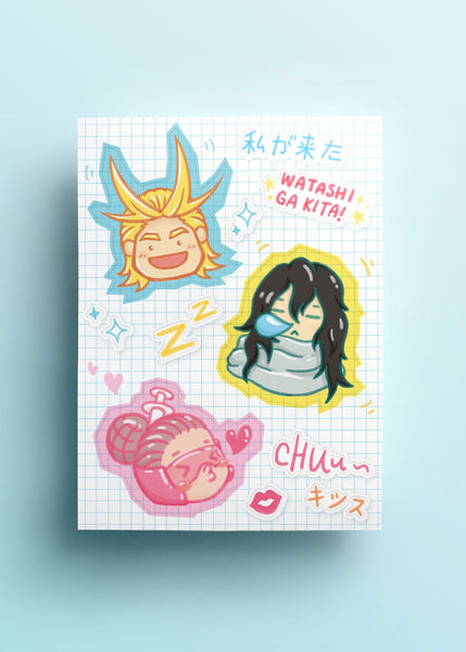 Hero Sensei Sheet – ivycdraws